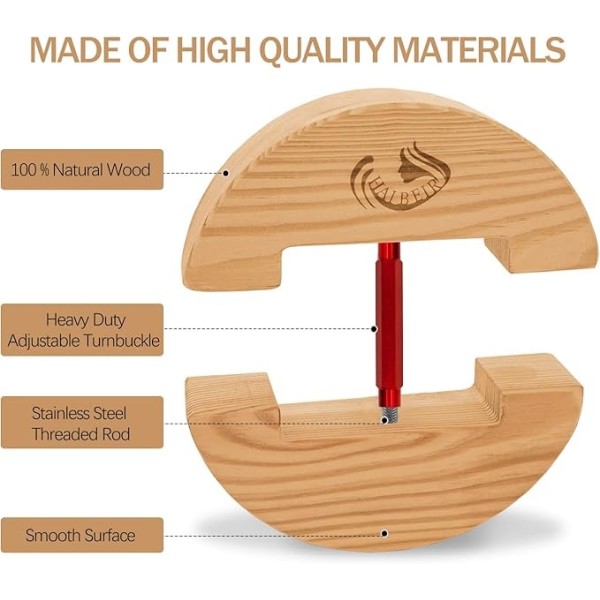 HAIBEIR wooden hat stretcher Size Small size (6-11/16 to 8-7/8 in ...